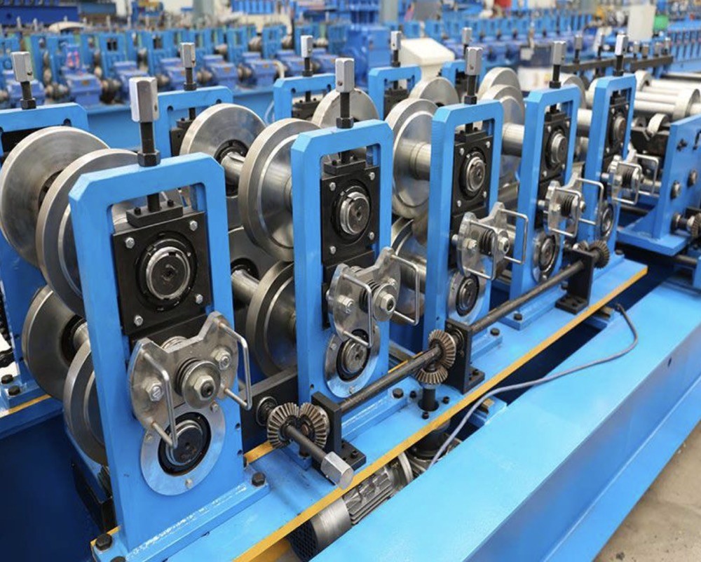 Fully Automatic C Purlin Machine Steel Profile Cz Purlin Roll Forming Machine 3.0mm